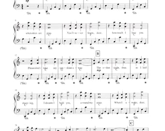 Nearer My God to Thee - Hymn Book Sheet Music - Digital Download Key of F - Etsy