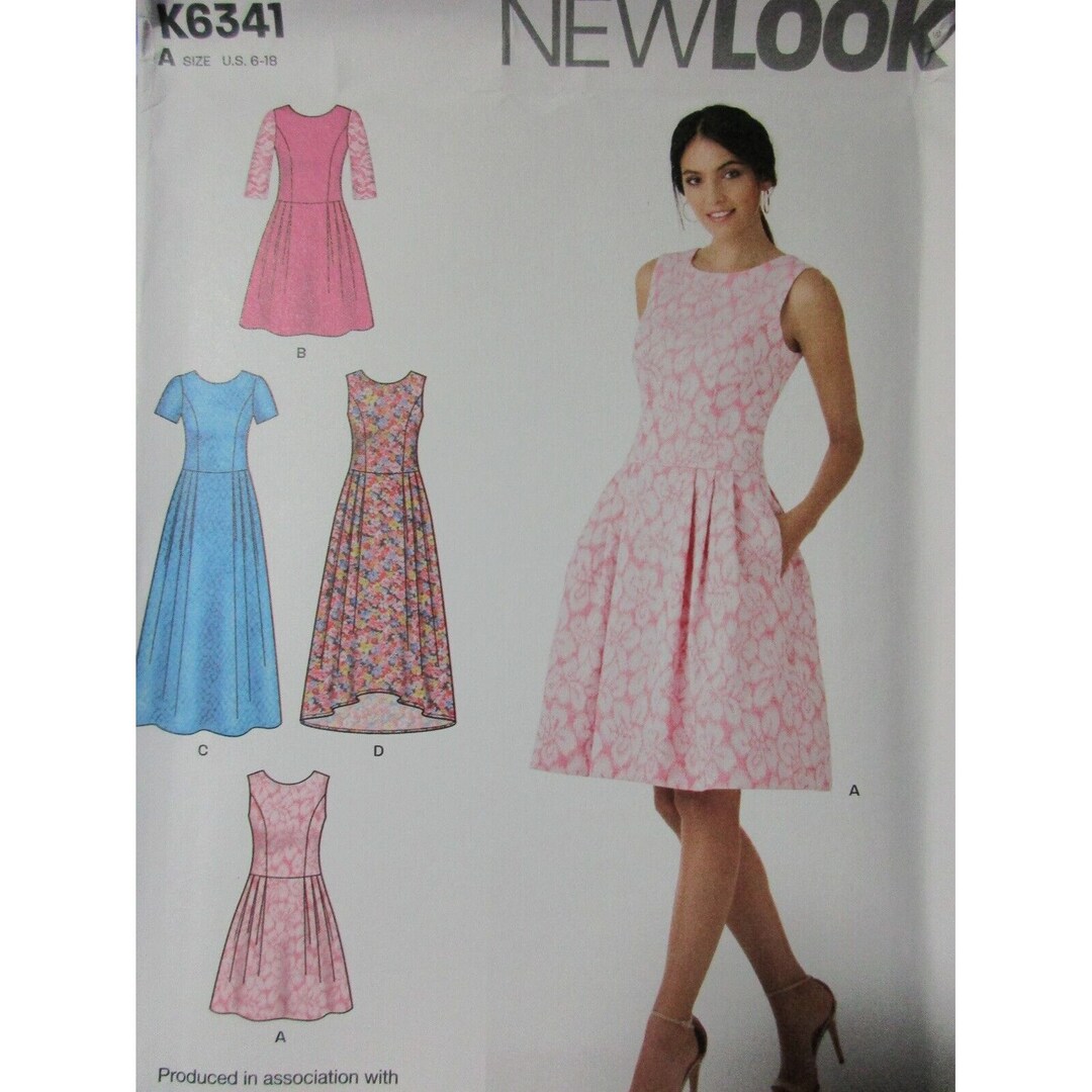 Simplicity New Look Pattern 6341 Sizes 6 - 18 Misses Summer Dress 4 ...