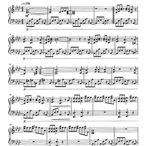 Linus and Lucy Theme - Digital Download Piano Solo - Key of A Flat - Etsy