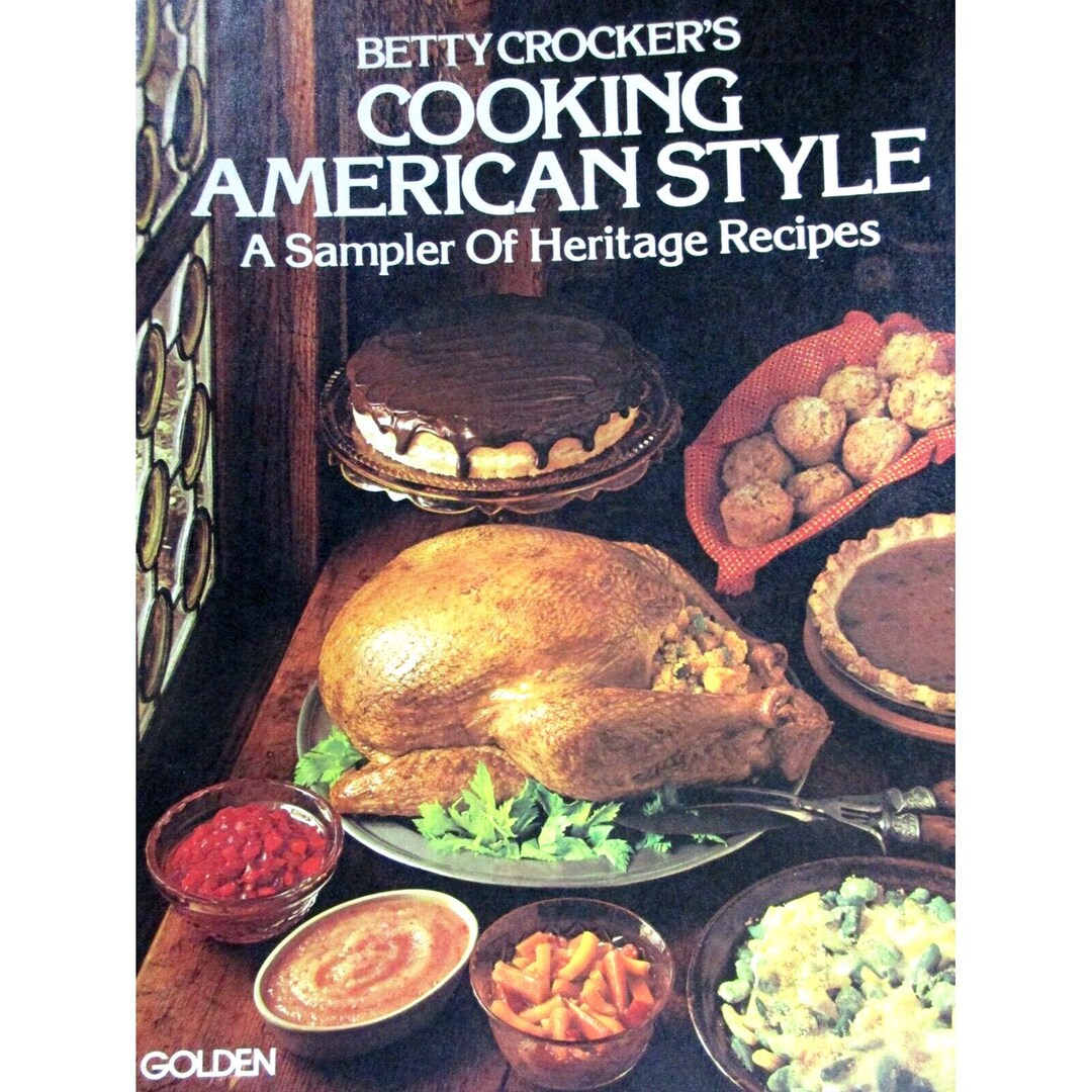 Betty Crocker's Cooking American Style Spiral Hardcover - Etsy