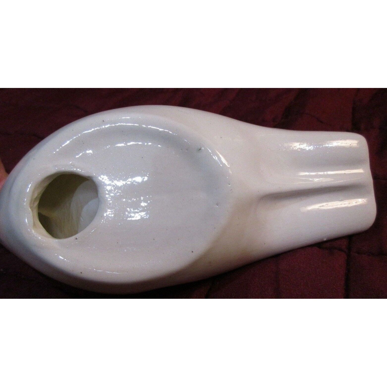 Duck Ceramic Scoop or Novelty Serving Dish White Orange 1 Cup 8"long - Etsy