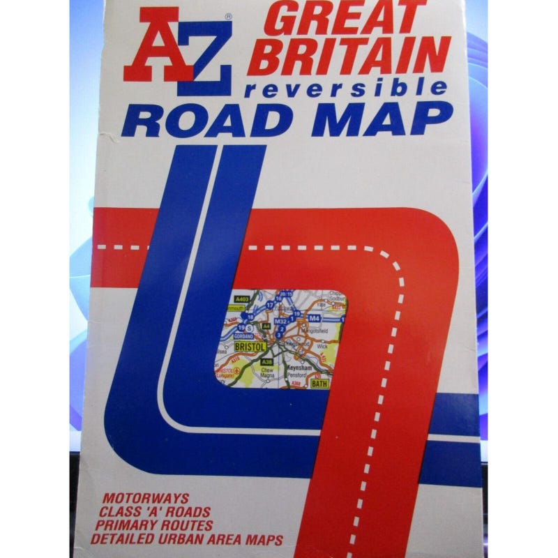 British Motorway Maps - Etsy Canada