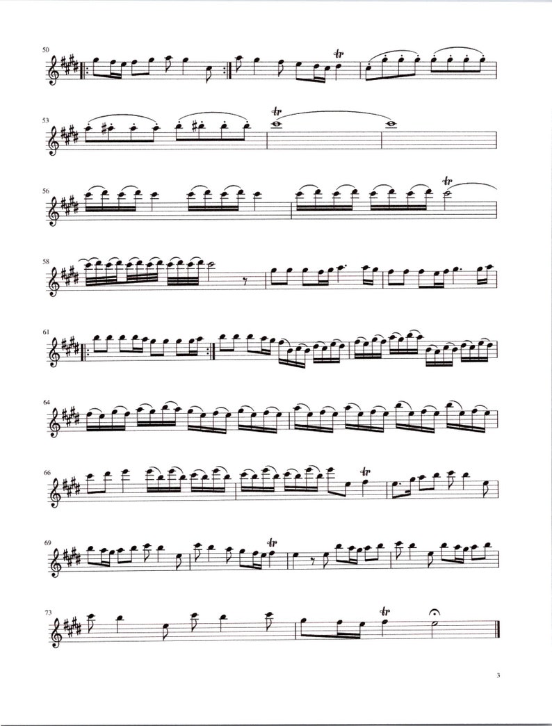 Violin Solo - Spring-four Season by Vivaldi - Digital Sheet Music Key ...