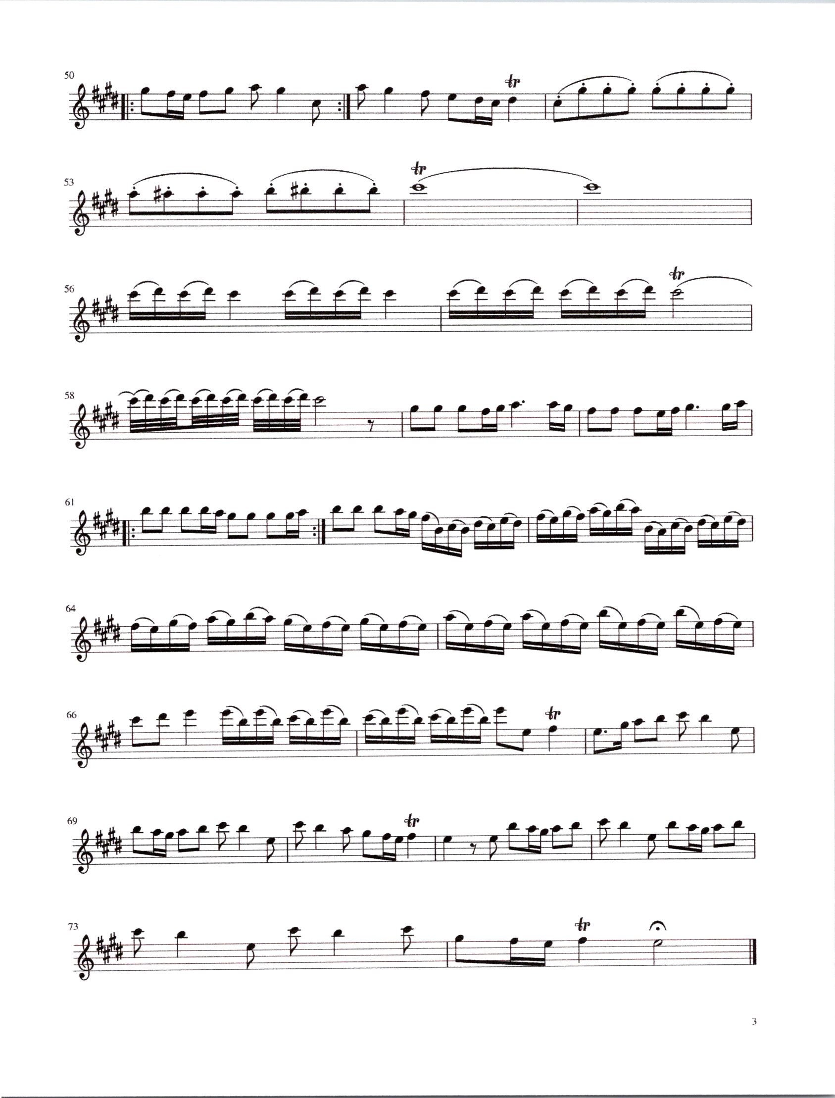 Violin Solo - Spring-four Season by Vivaldi - Digital Sheet Music Key ...