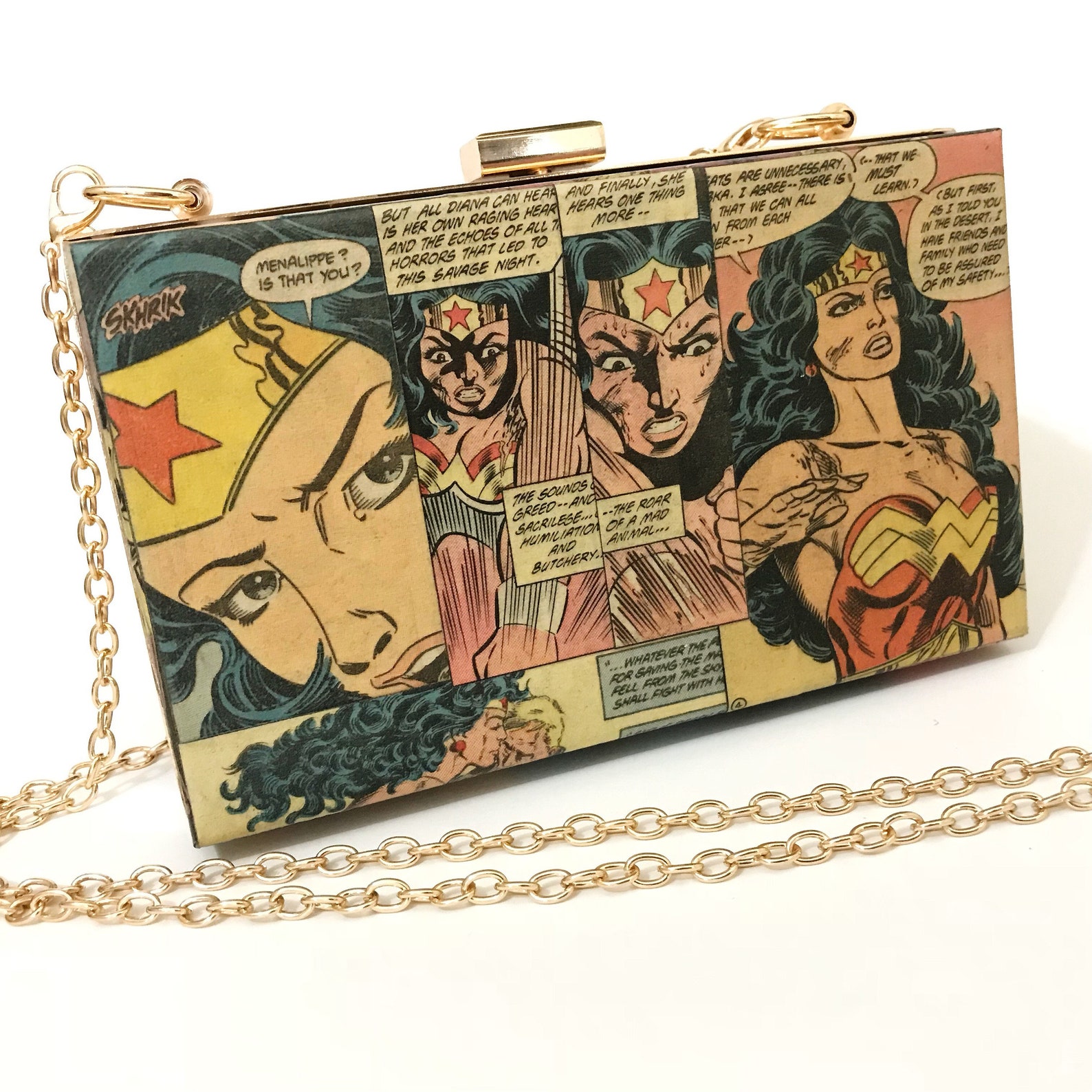 Superhero Clutch Comic Book Personalized Clutch Superhero | Etsy