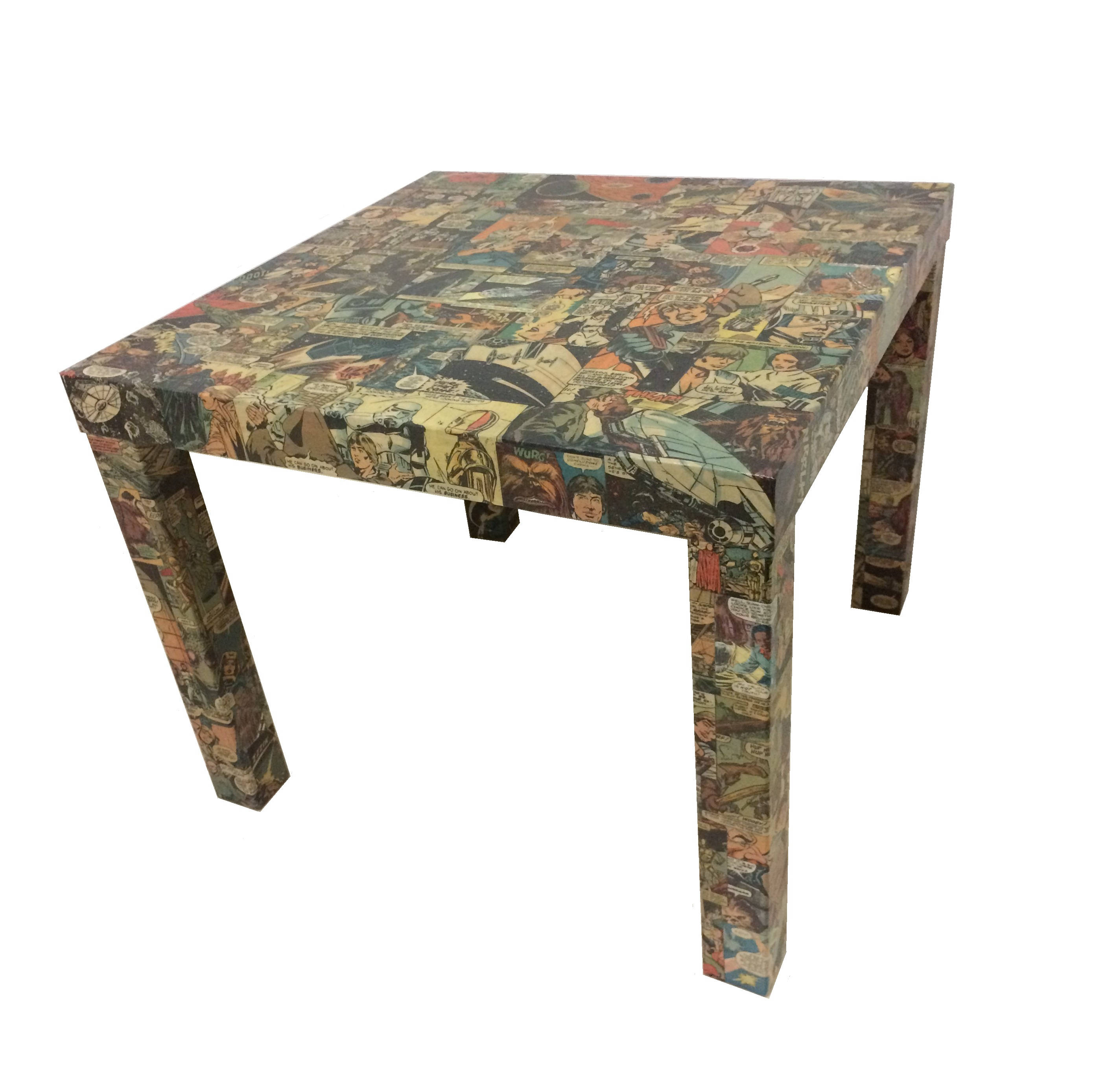 Superhero Comic Table Coffee Table Comic Book Table Side - Etsy.de