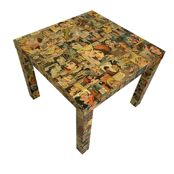 Superhero Comic Table Coffee Table Comic Book Table Side - Etsy.de