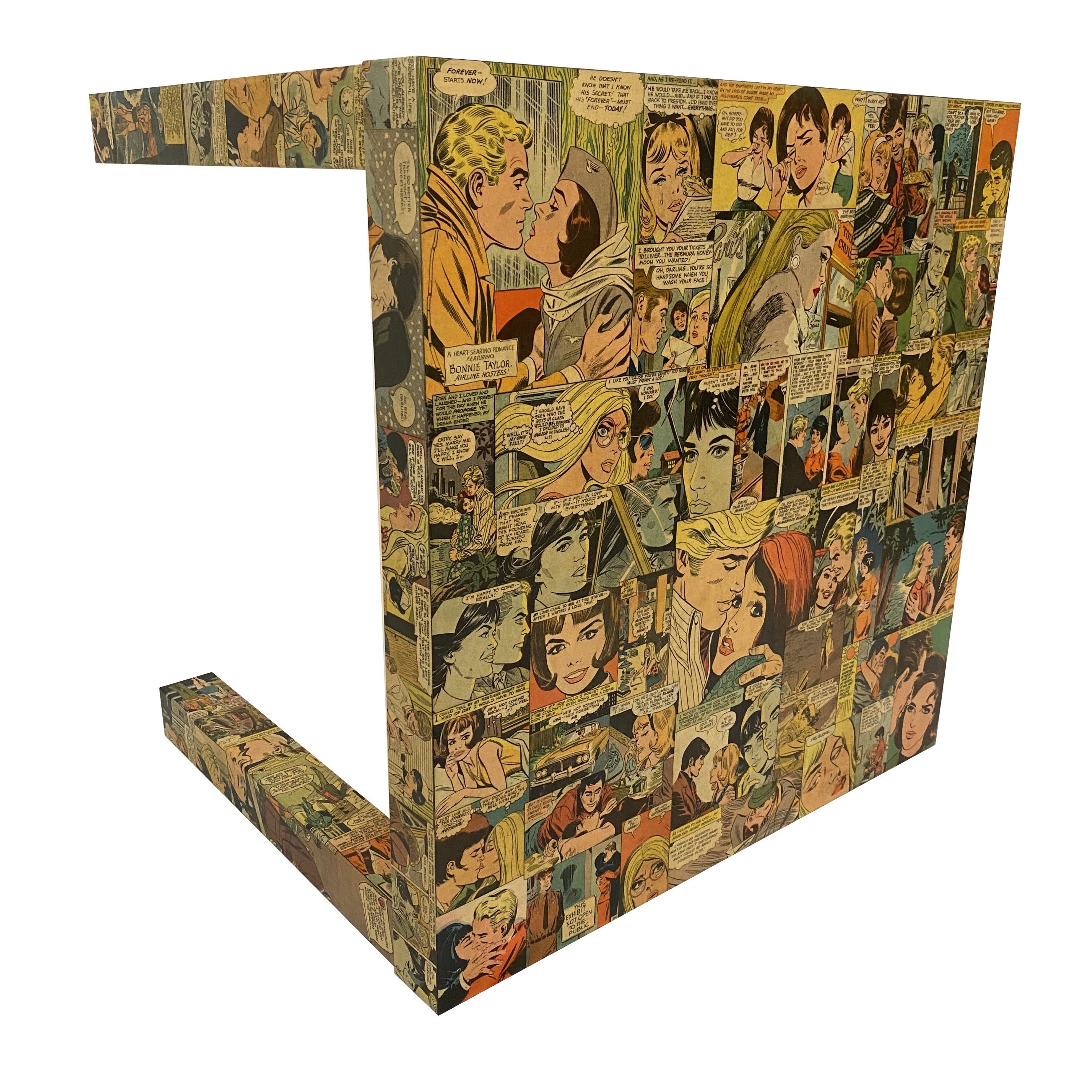 Superhero Comic Table Coffee Table Comic Book Table Side - Etsy.de