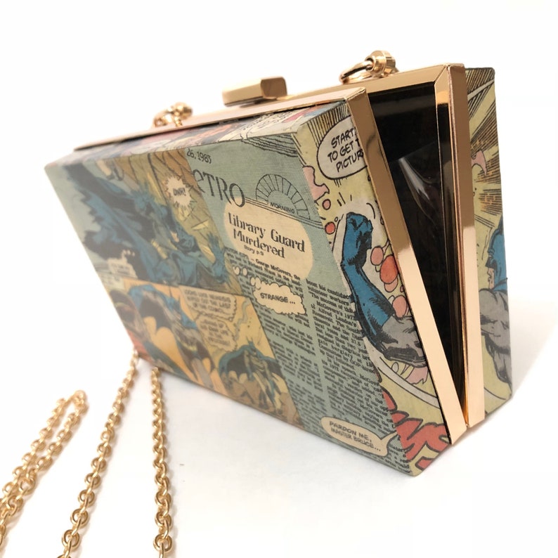 Superhero Clutch Comic Book Personalized Clutch Superhero - Etsy