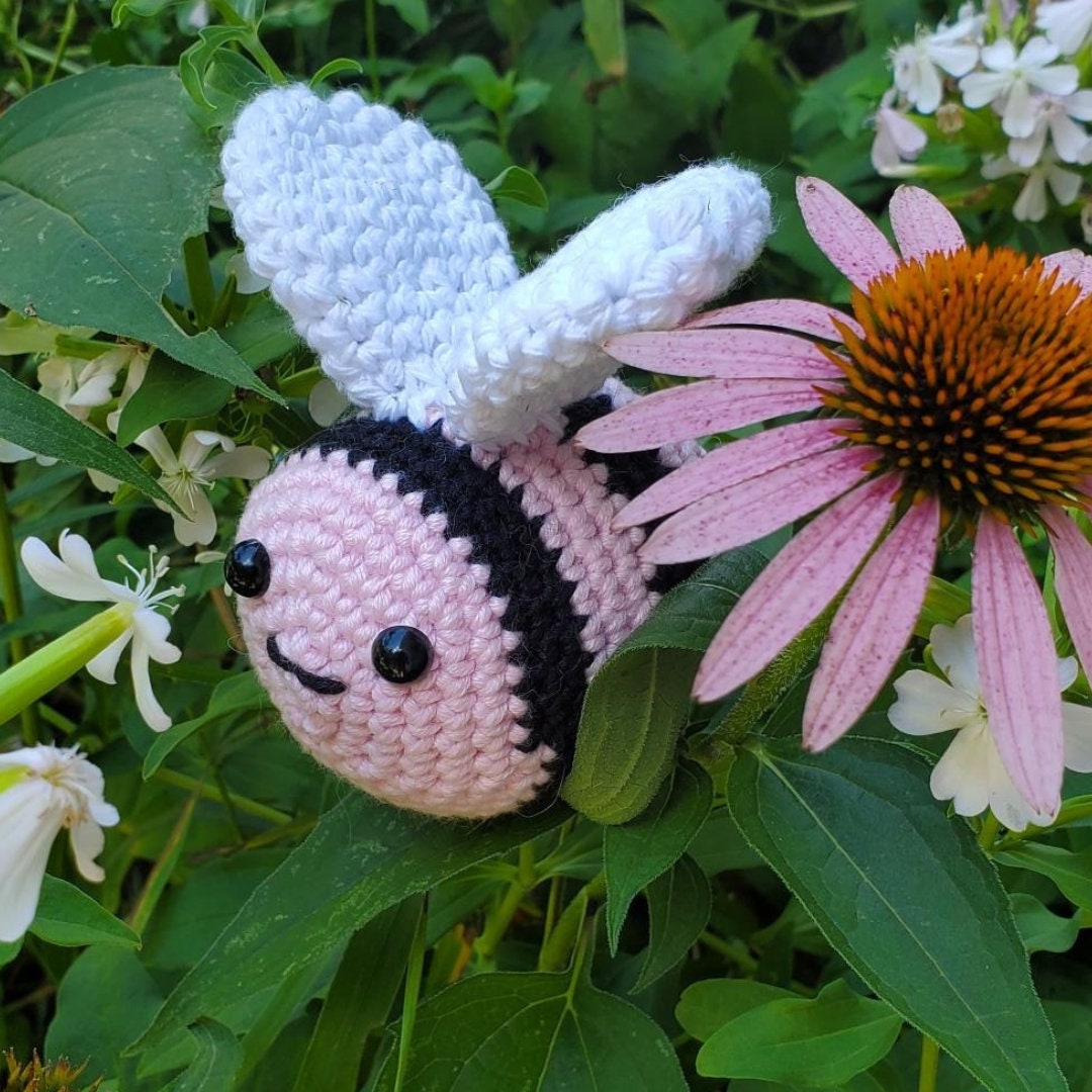 Mini Bee Crochet Pattern Bee Amigurumi Beginner Amigurumi Pattern ...