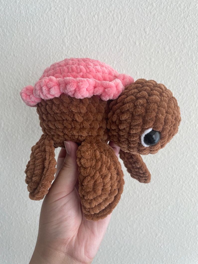 Crochet Cupcake Turtle Amigurumi - Etsy