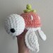 Crochet Strawberry Fruit Turtle Amigurumi Plushie - Etsy