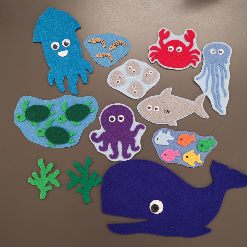 Ocean Felt Board - Etsy