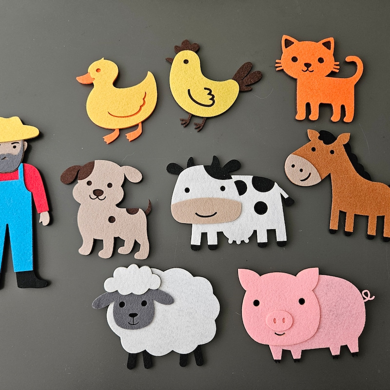 Farm Felt Board - Etsy