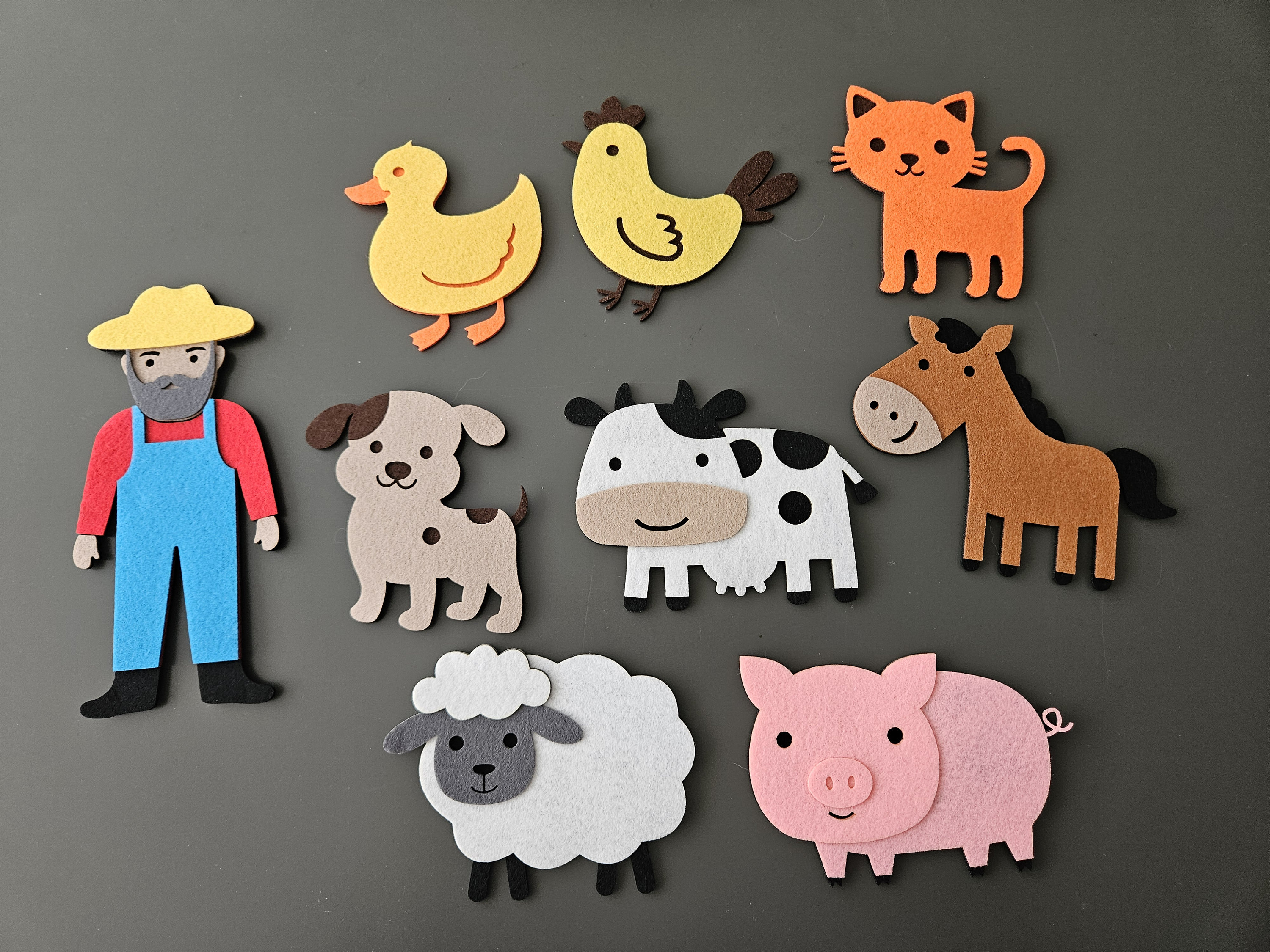 Old Macdonald Had a Farm Felt Story Set - Etsy