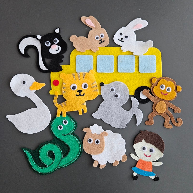 Felt Board Story Set - Etsy