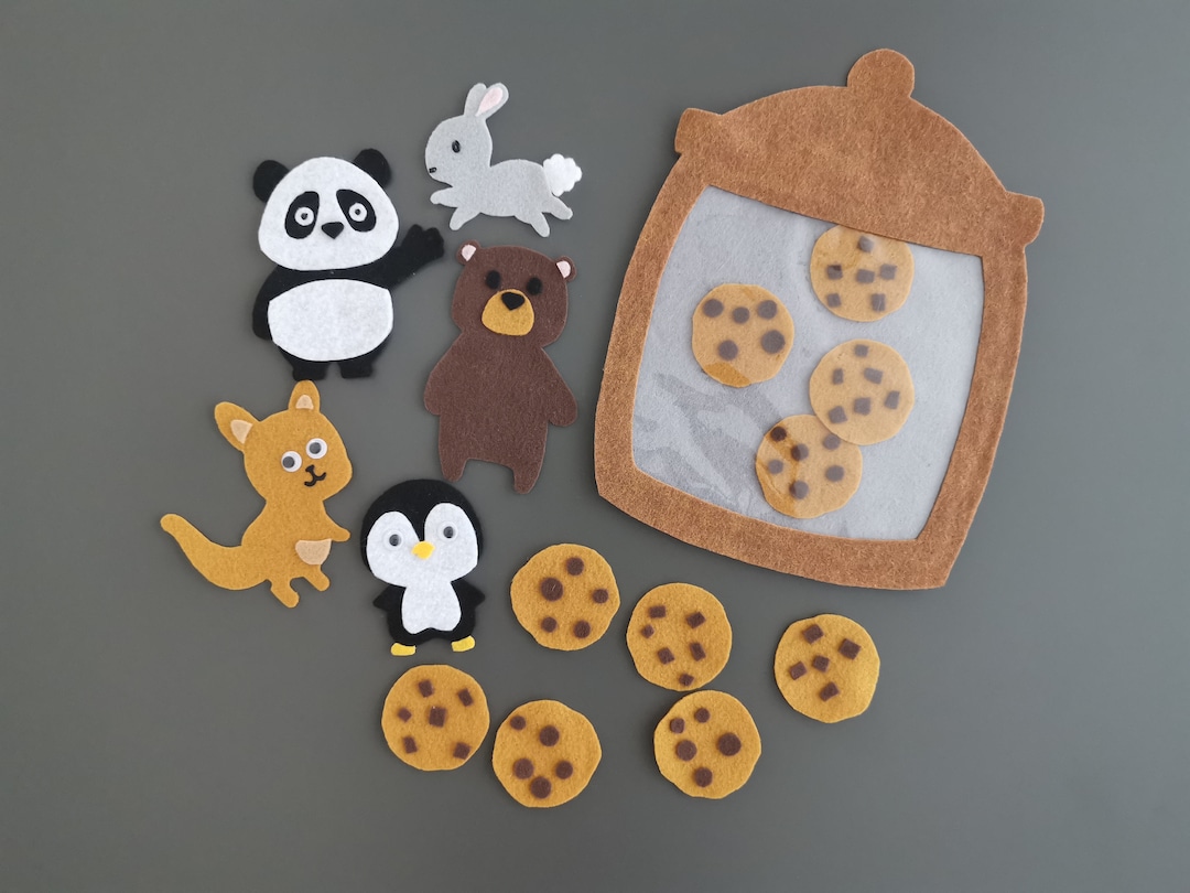 Who Took the Cookie From the Cookie Jar? Felt Story Set - Etsy