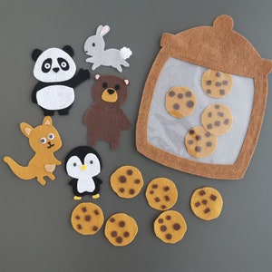 Who Took the Cookie From the Cookie Jar Felt Story Set - Etsy
