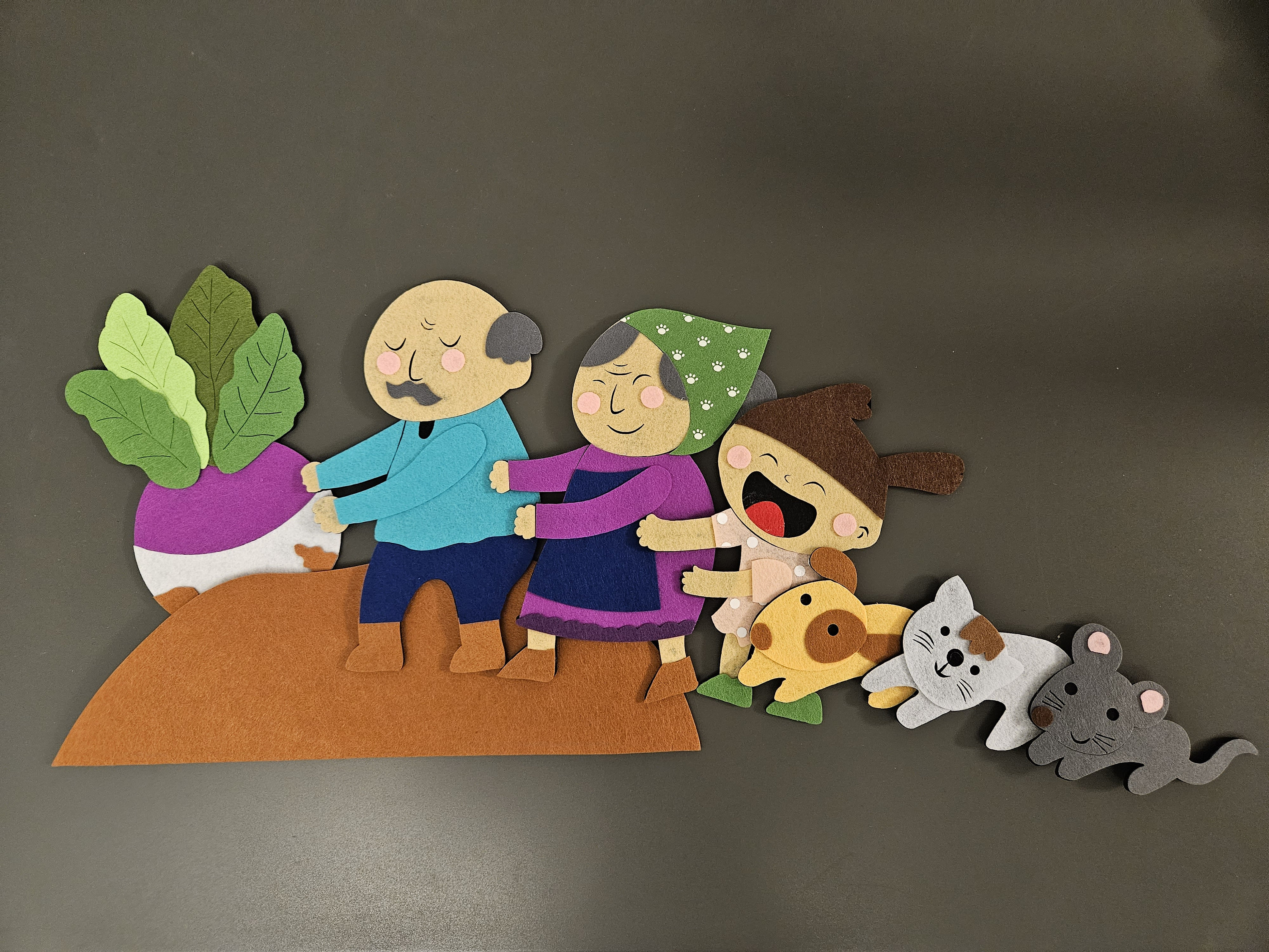 The Enormous Turnip Felt Story Set - Etsy Canada