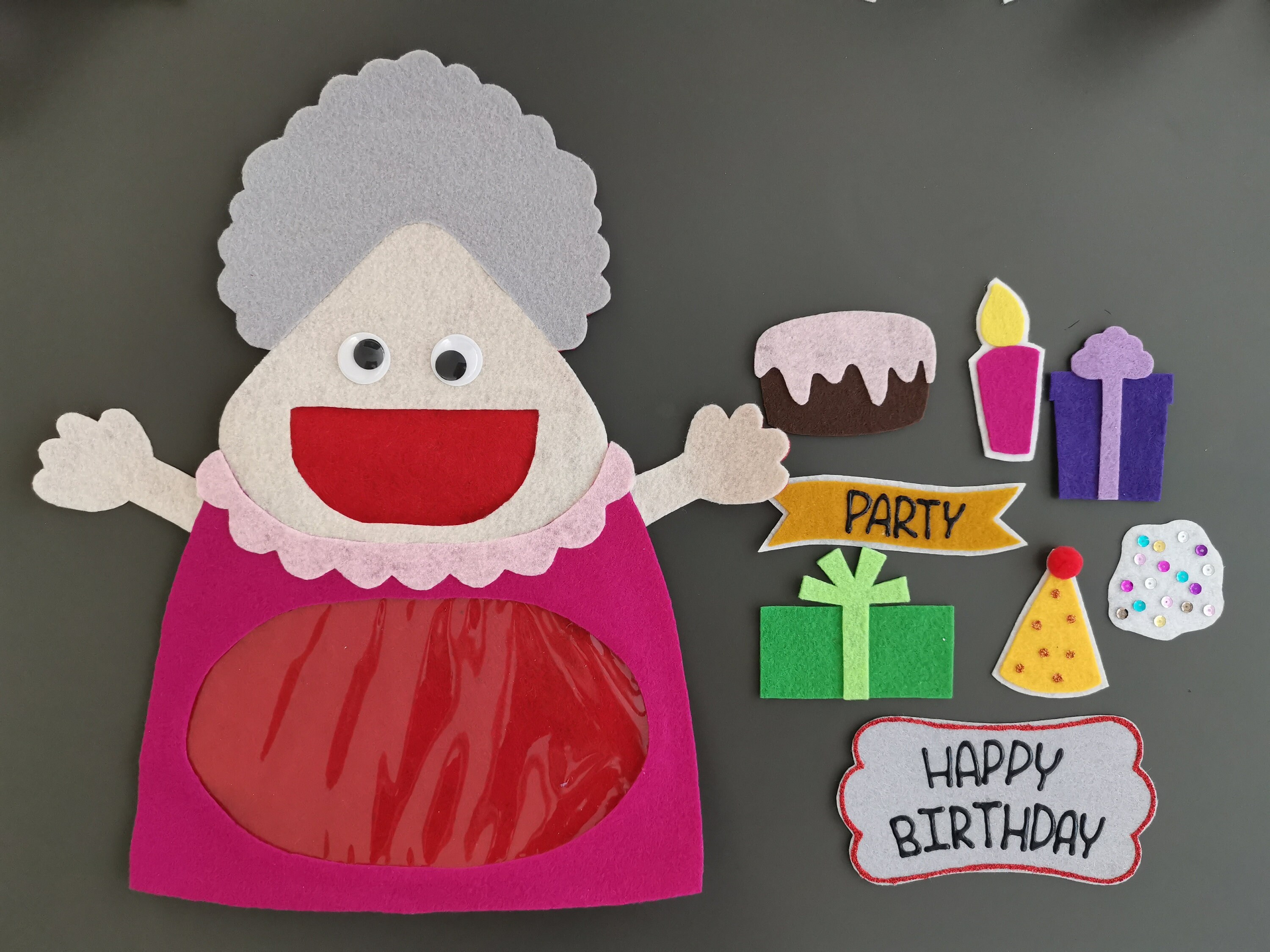 There Was an Old Lady Who Swallowed ... Felt Story Set - Etsy Canada