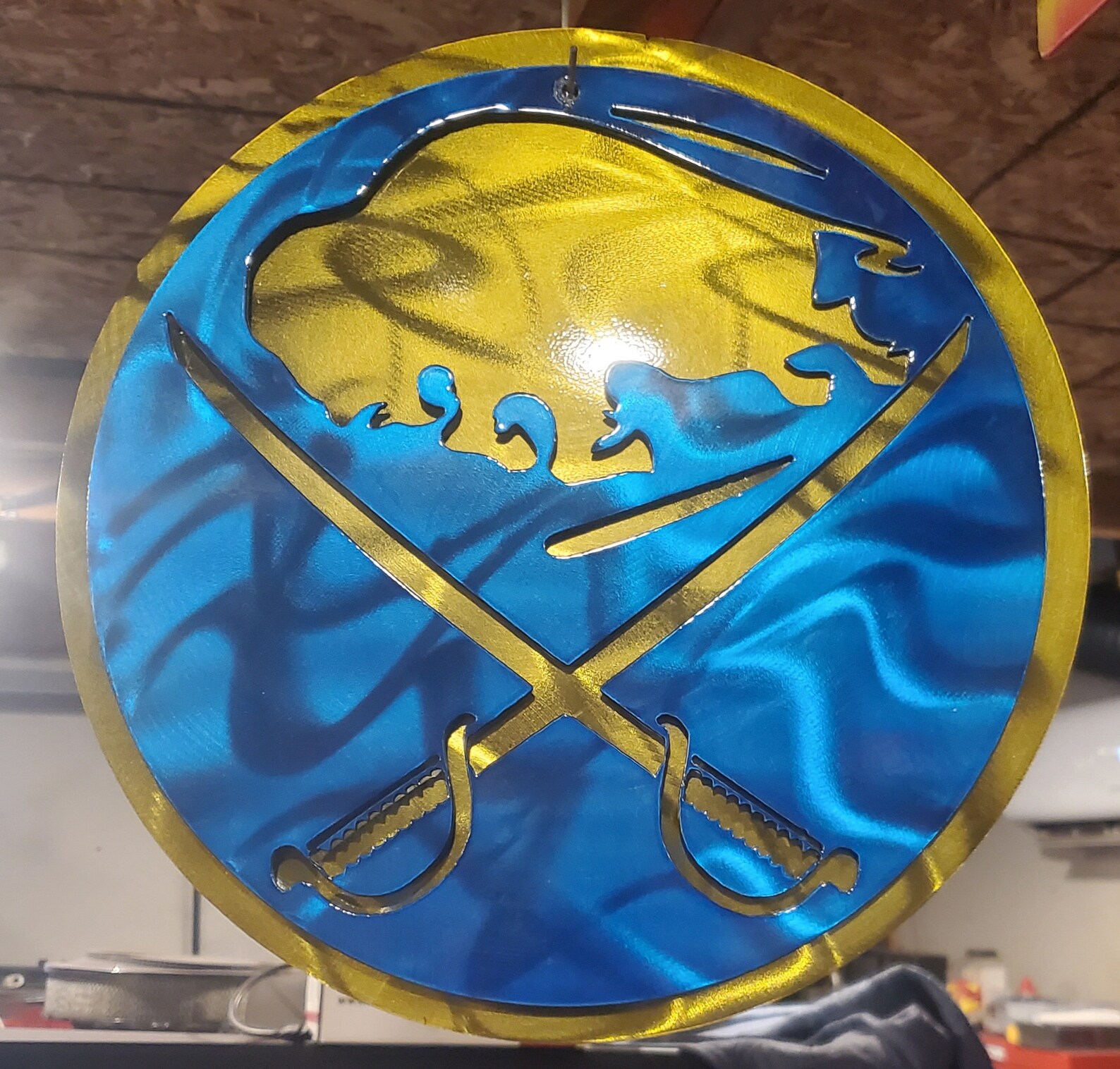 Metal Buffalo Sabres Sign - Etsy