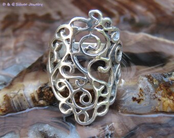 Filigree ring | Etsy