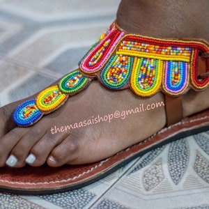 Handmade Leather Sandals/ African Shoes / Greek Sandals - Etsy