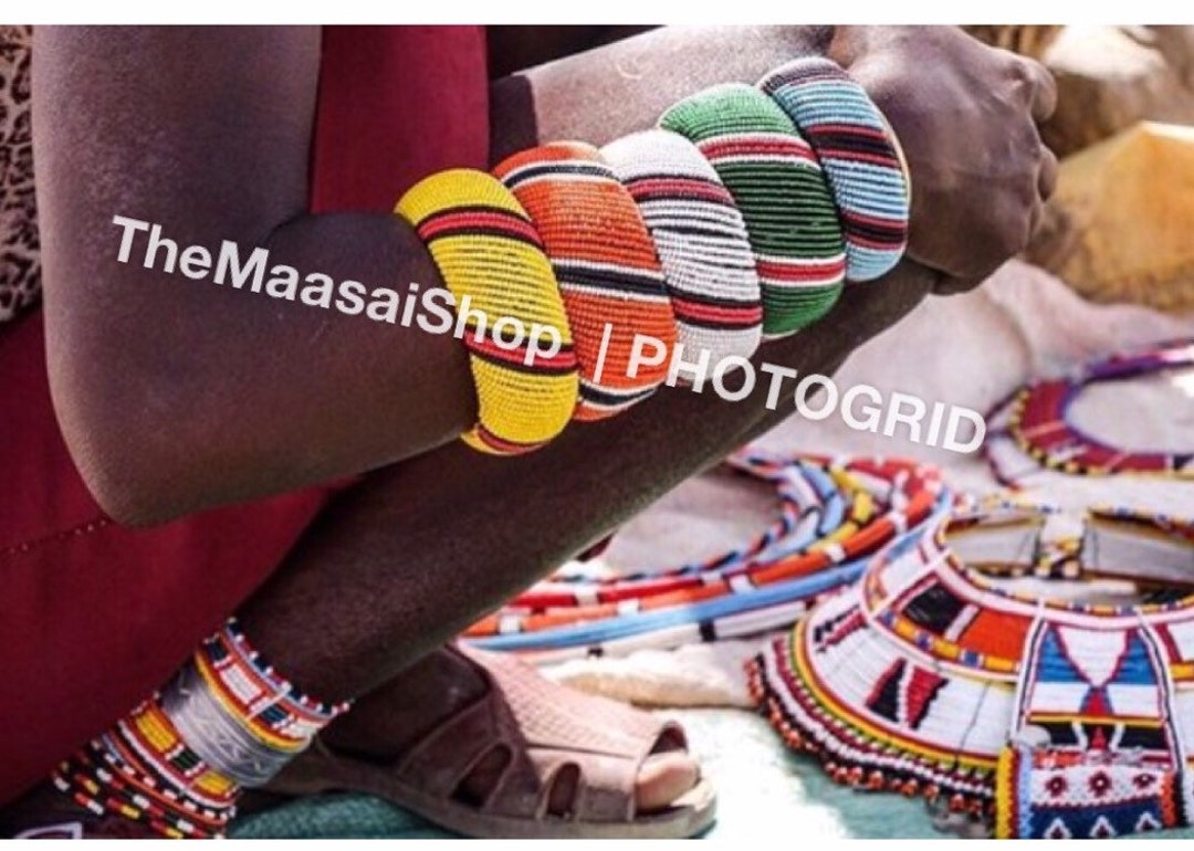 African Bangles| African Jewelry|maasai Jewelry - Etsy