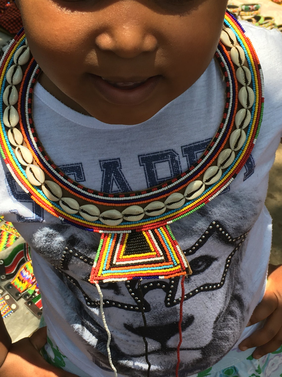 Handmade AFRICAN Maasai Necklace Tribal Necklace Her | Etsy