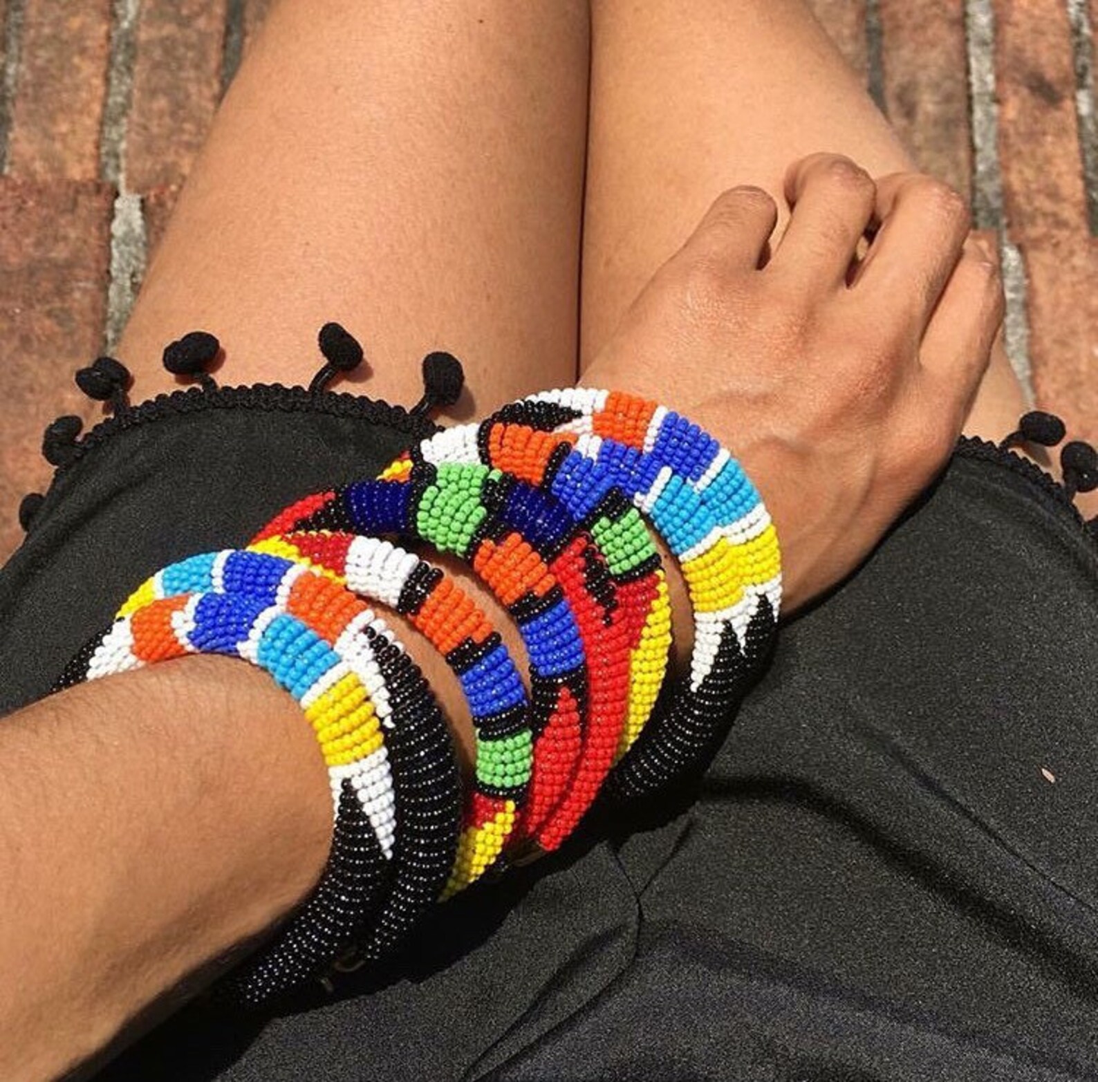20 African Bracelets for 60 Dollars. Round Bracelets. - Etsy