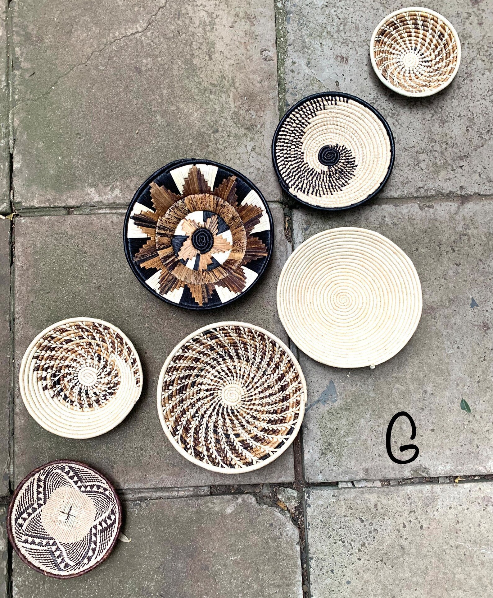 Handmade African Wall Decor / Wall Hanging Decor Set / Wall - Etsy