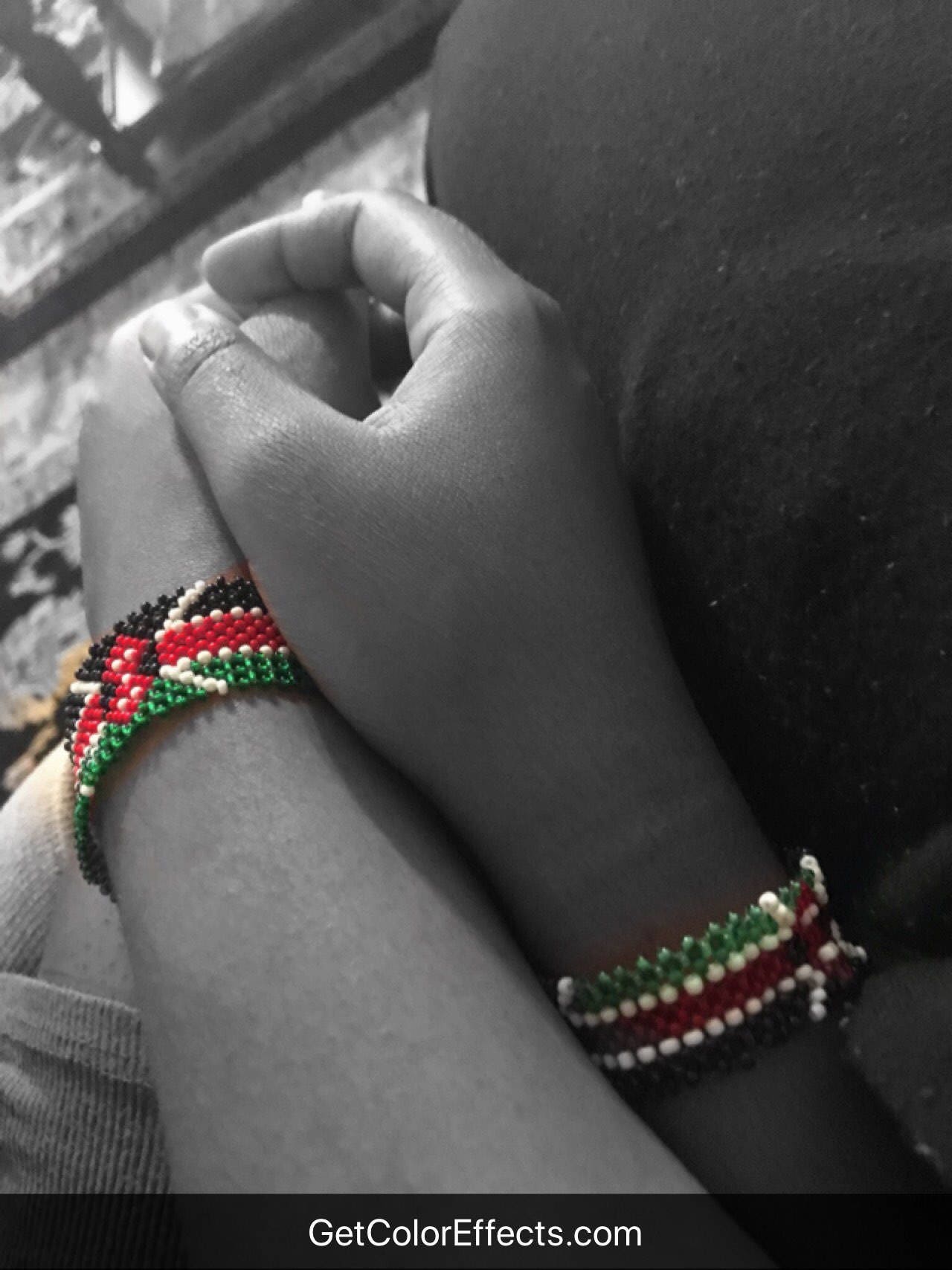 Kenya Flag Bracelet. Beaded Bracelet. African Bracelet. - Etsy