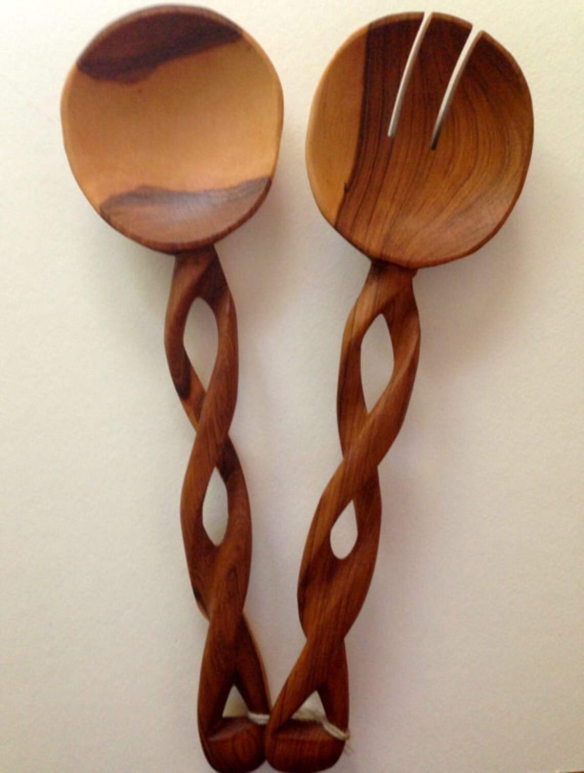 Hand Made Olive Wooden Spoons. African Utensils. Bohemian - Etsy UK