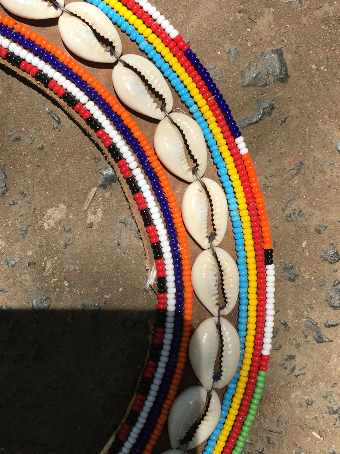 Handmade AFRICAN Maasai Necklace Tribal Necklace Her | Etsy