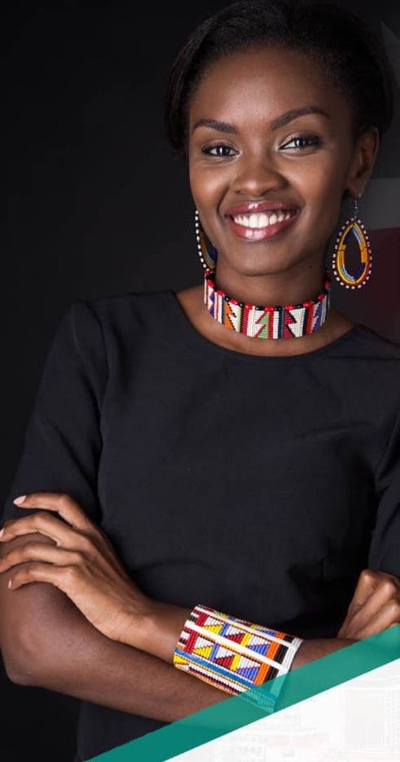 Handmade Choker. Maasai Choker. African Jewelry. Beaded - Etsy