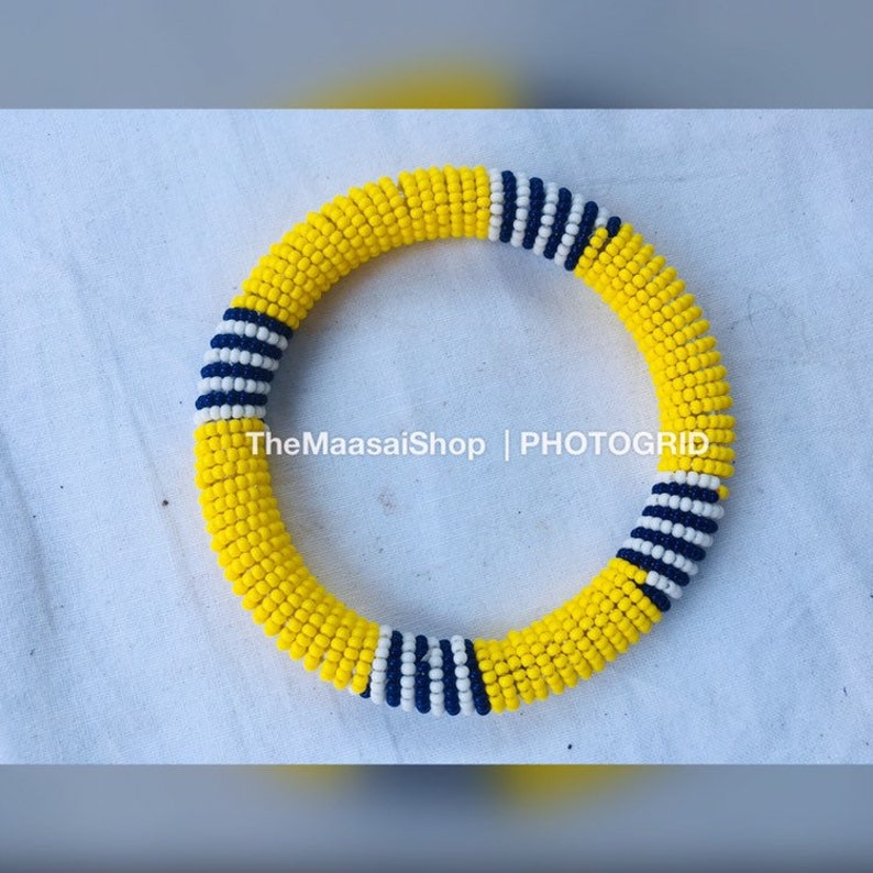 Beaded African Bangles Zulu Jewelry Maasai Jewelry Beaded - Etsy