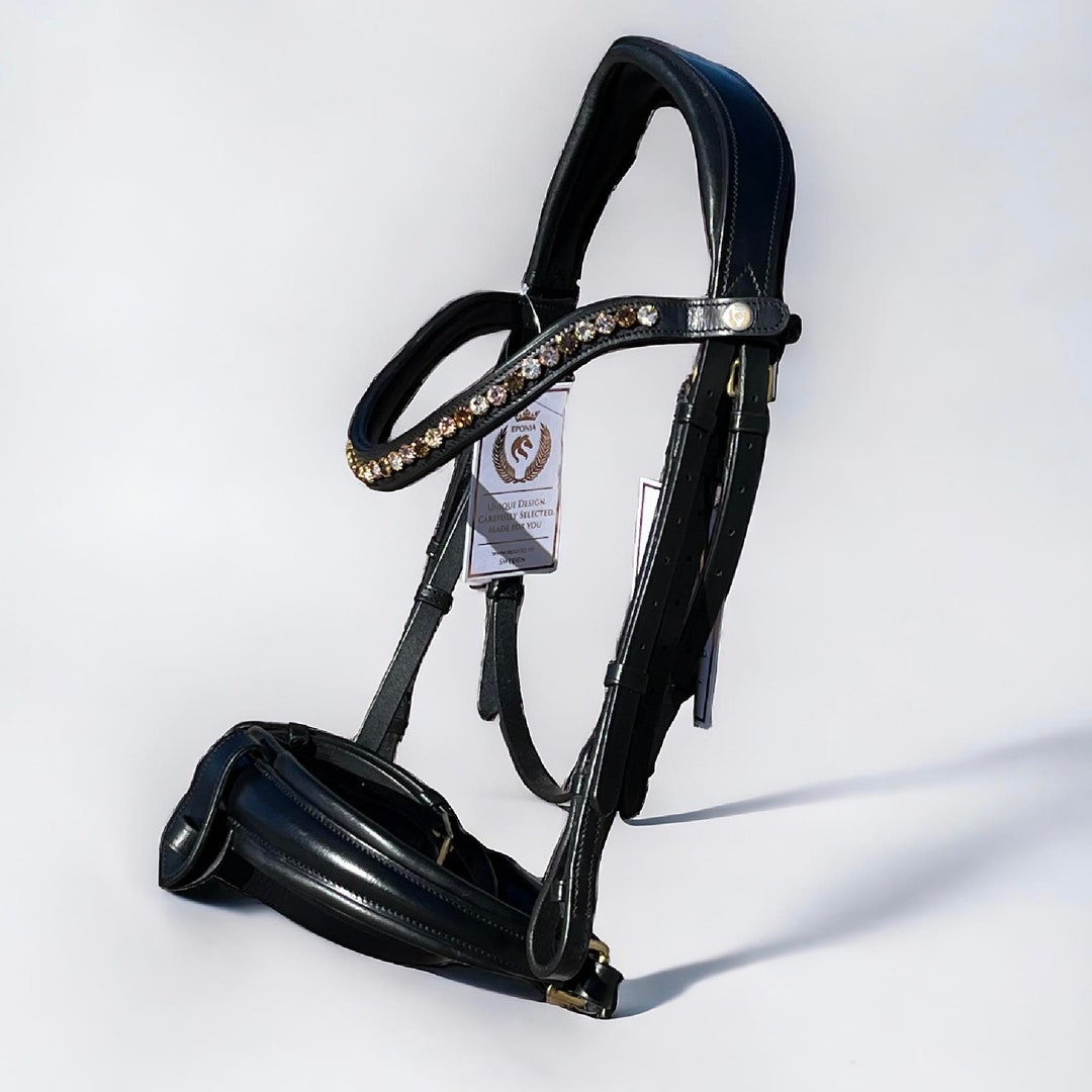 Anatomical Bridle With Gatsby Quick Snap Browband Natural Tanned ...