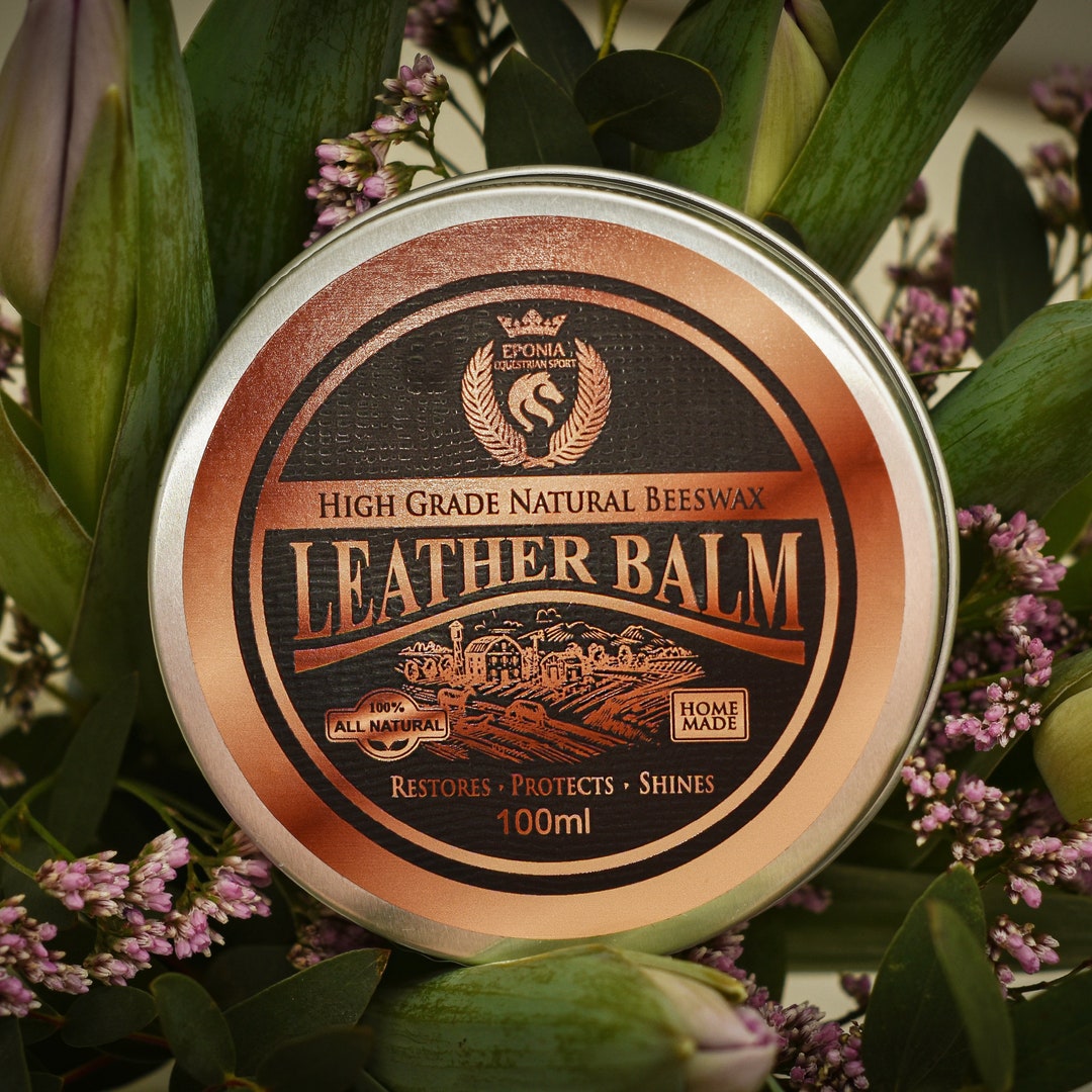 Leather Balm - All Natural Home Made and Hand Poured - Etsy