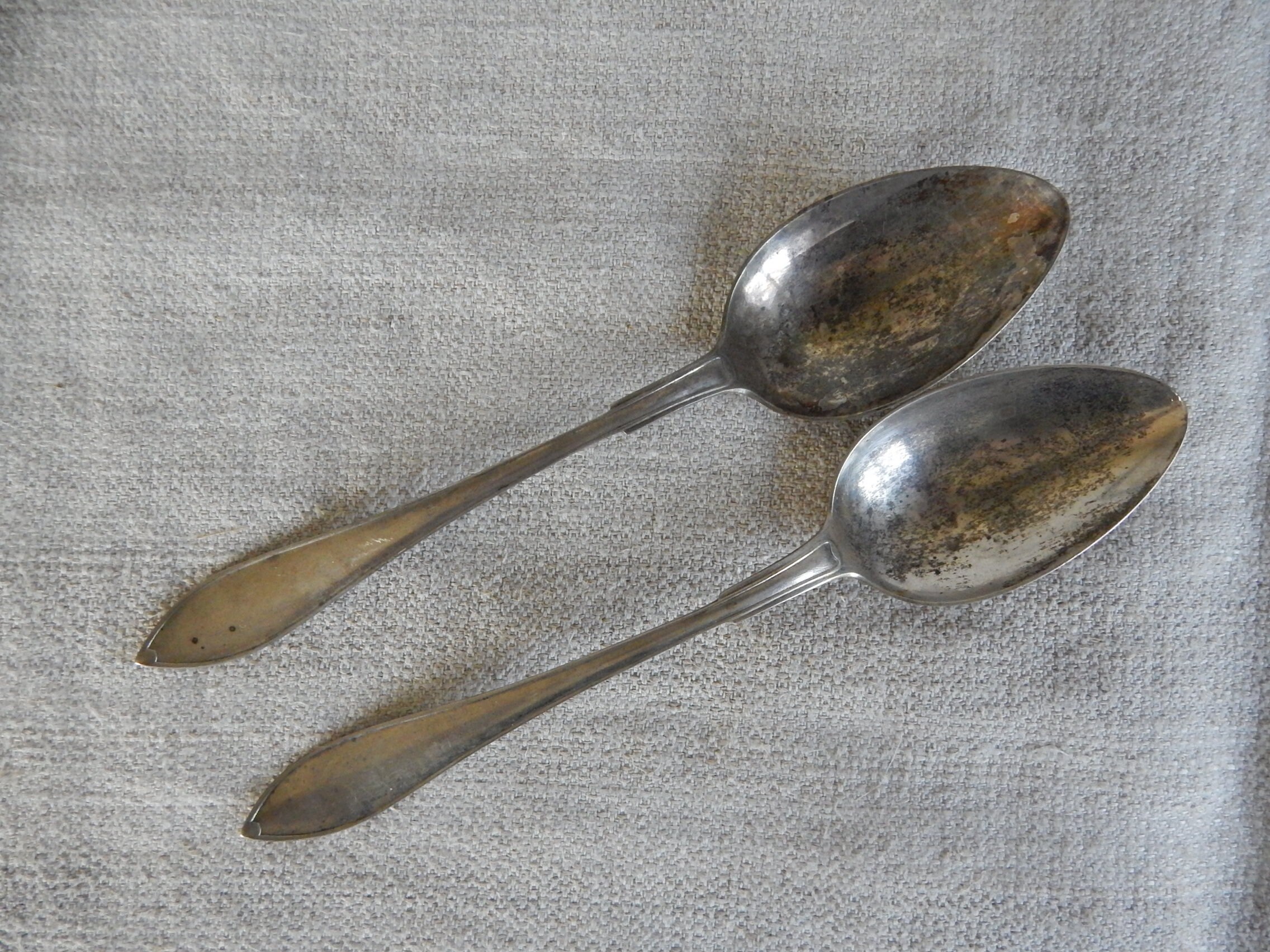 Swedish Vintage Cutlery 2 Spoons With Monogram UBN Made in Sweden - Etsy