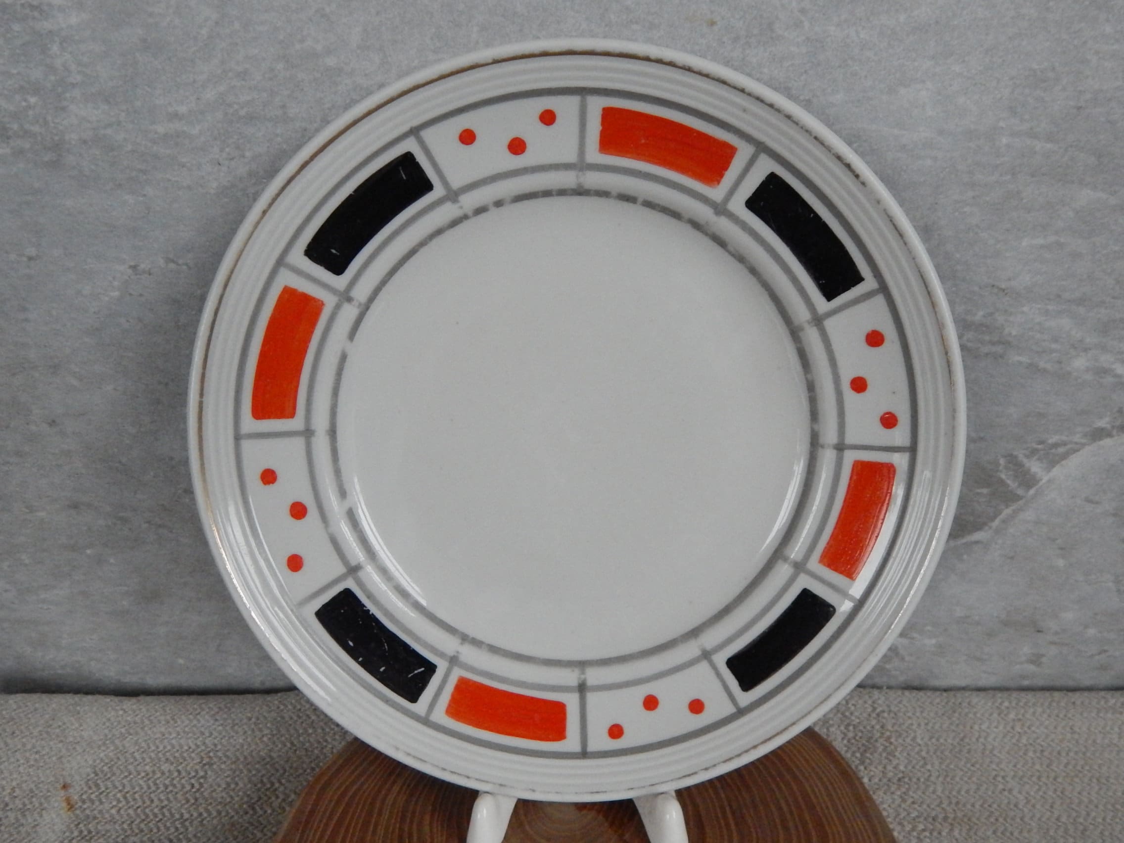 Riga Porcelain Factory Collectible Cake Plate Hand Painted KFK - Etsy