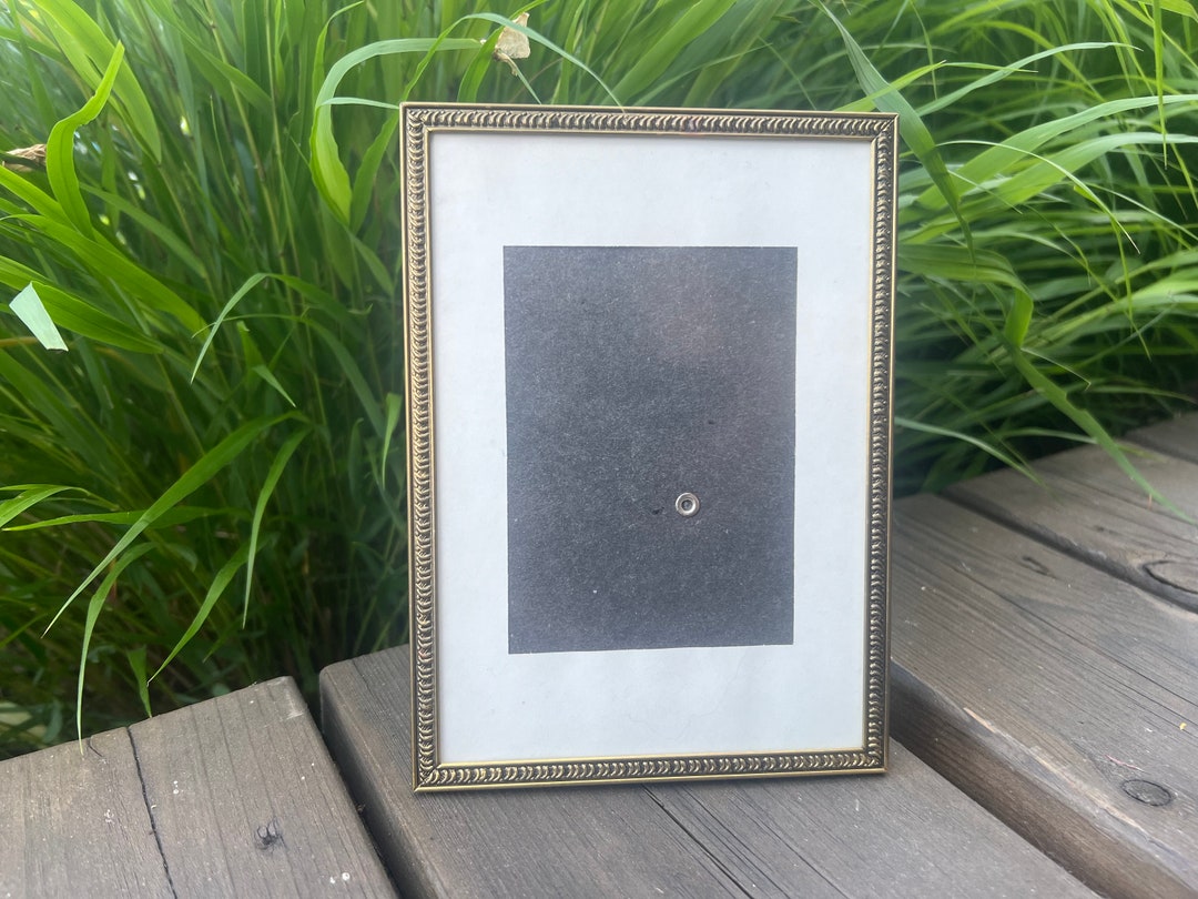 Scandinavian Vintage JYDEN Picture Metal Frame/ Danish Brass Photo ...