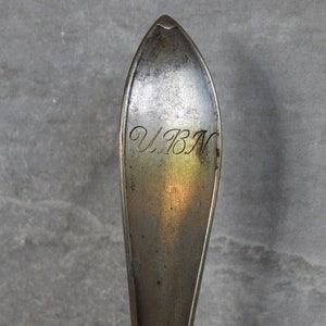 Swedish Vintage Cutlery 2 Spoons With Monogram UBN Made in Sweden - Etsy