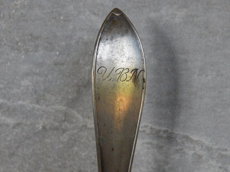 Swedish Vintage Cutlery 2 Spoons With Monogram UBN Made in Sweden - Etsy