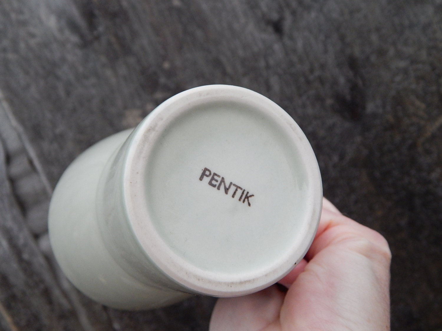 Vintage Studio Pentik Finland Coffee Mug Finland Pale Green - Etsy