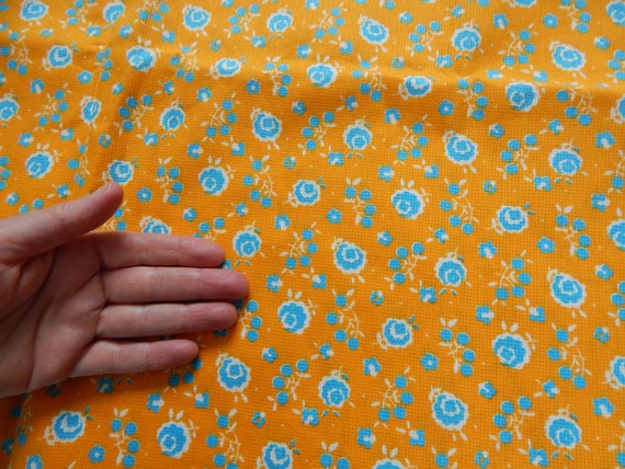 Dyeing & Batik retro fabric for sewing Soviet Vintage Fabric made in ...