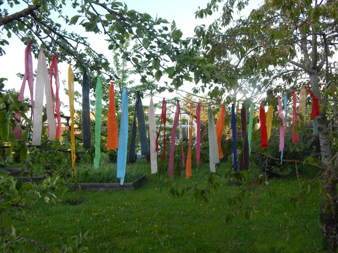 Party Decor/ Fiesta Tassel Bunting/ Shabby Chic Multicoloured Wedding ...
