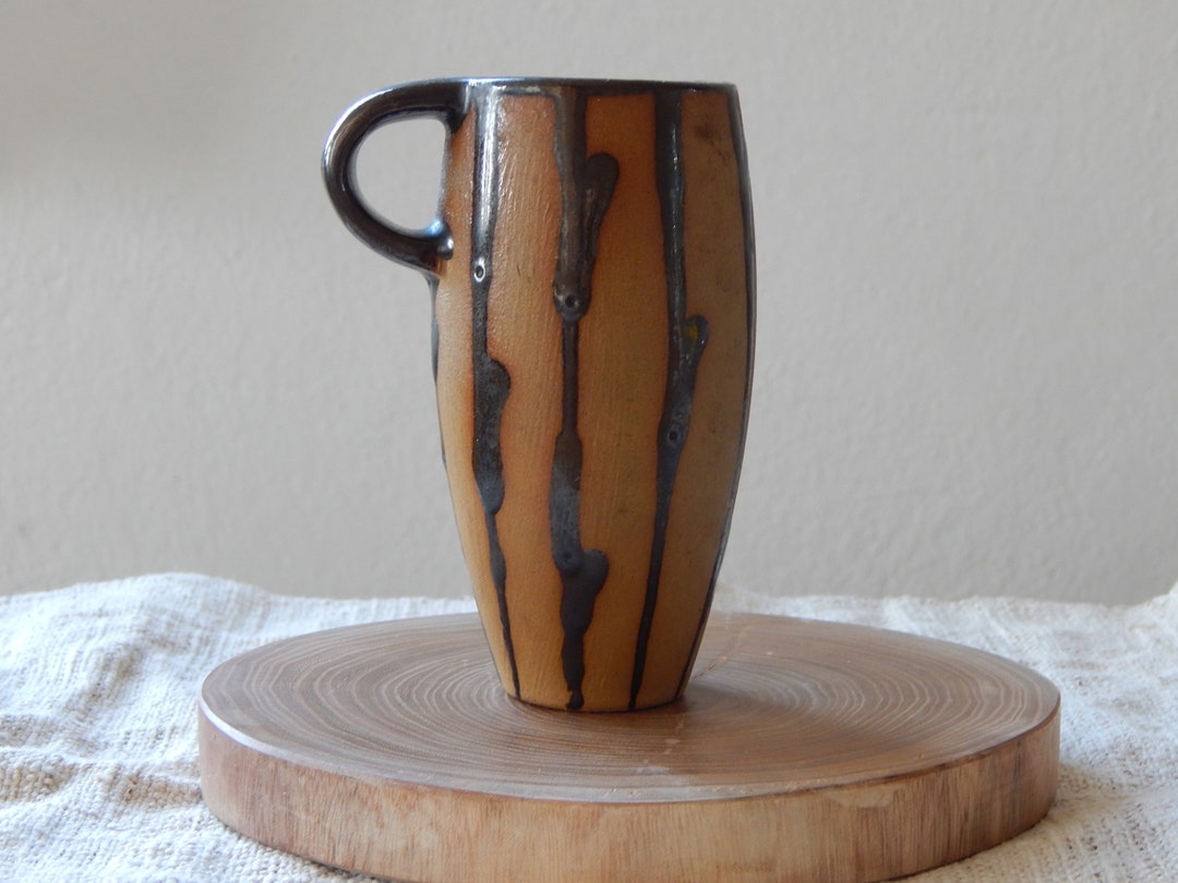 Keramik Vase braun Vase Made in 1960-er Jahren Made In Design Vase ...