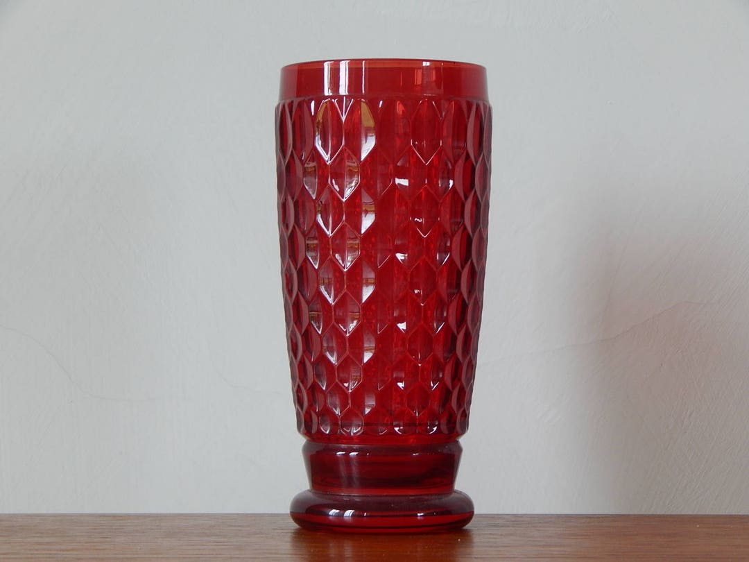 Villeroy & Boch Red Beer Glasses - Etsy