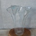 Merilasi Glass Flower Vase Finland Vintage Glass Home Decor Textured ...
