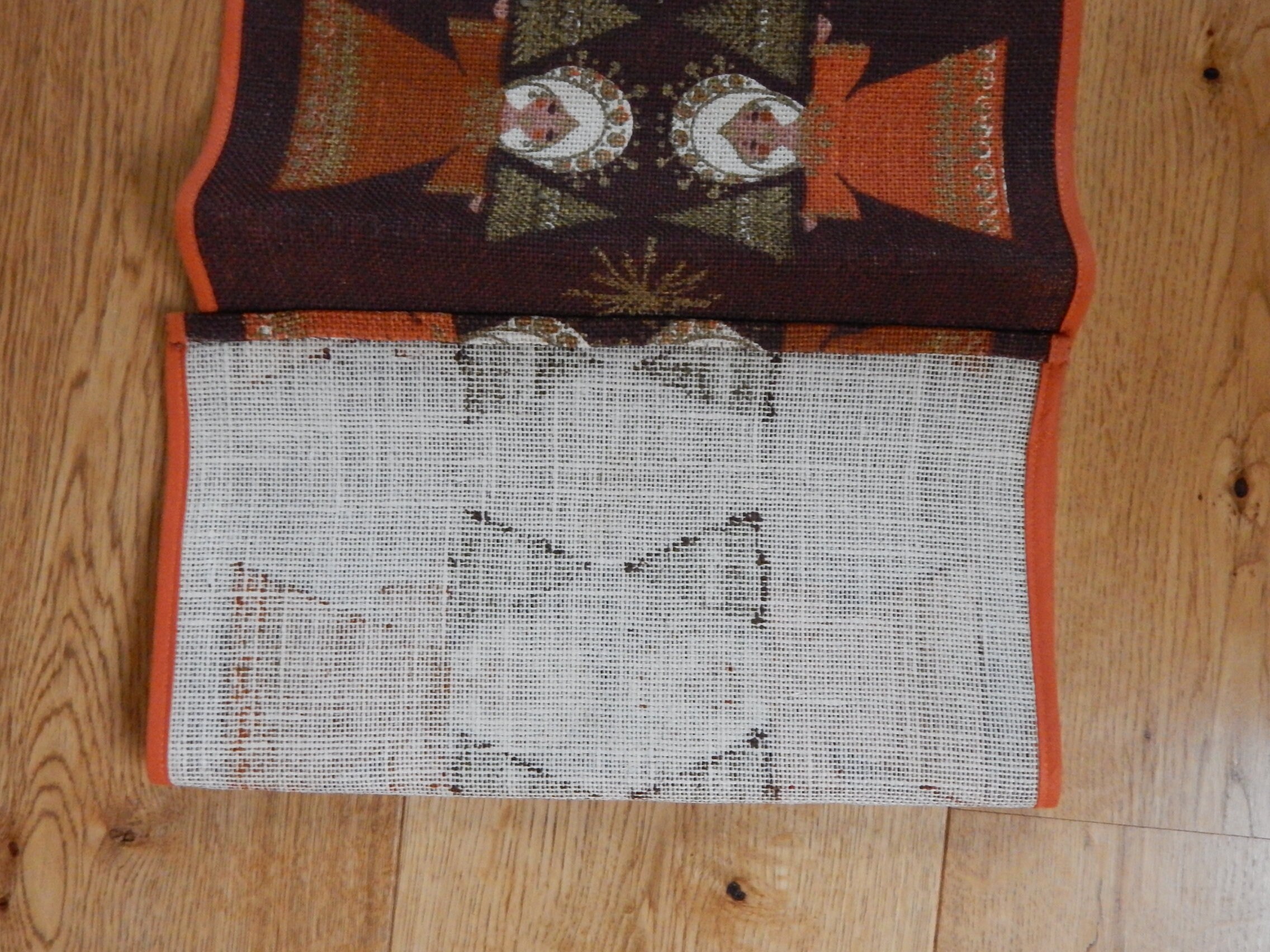 Södahl Tablerunner Made in Denmark 1970 Vintage Linen Christmas Home ...